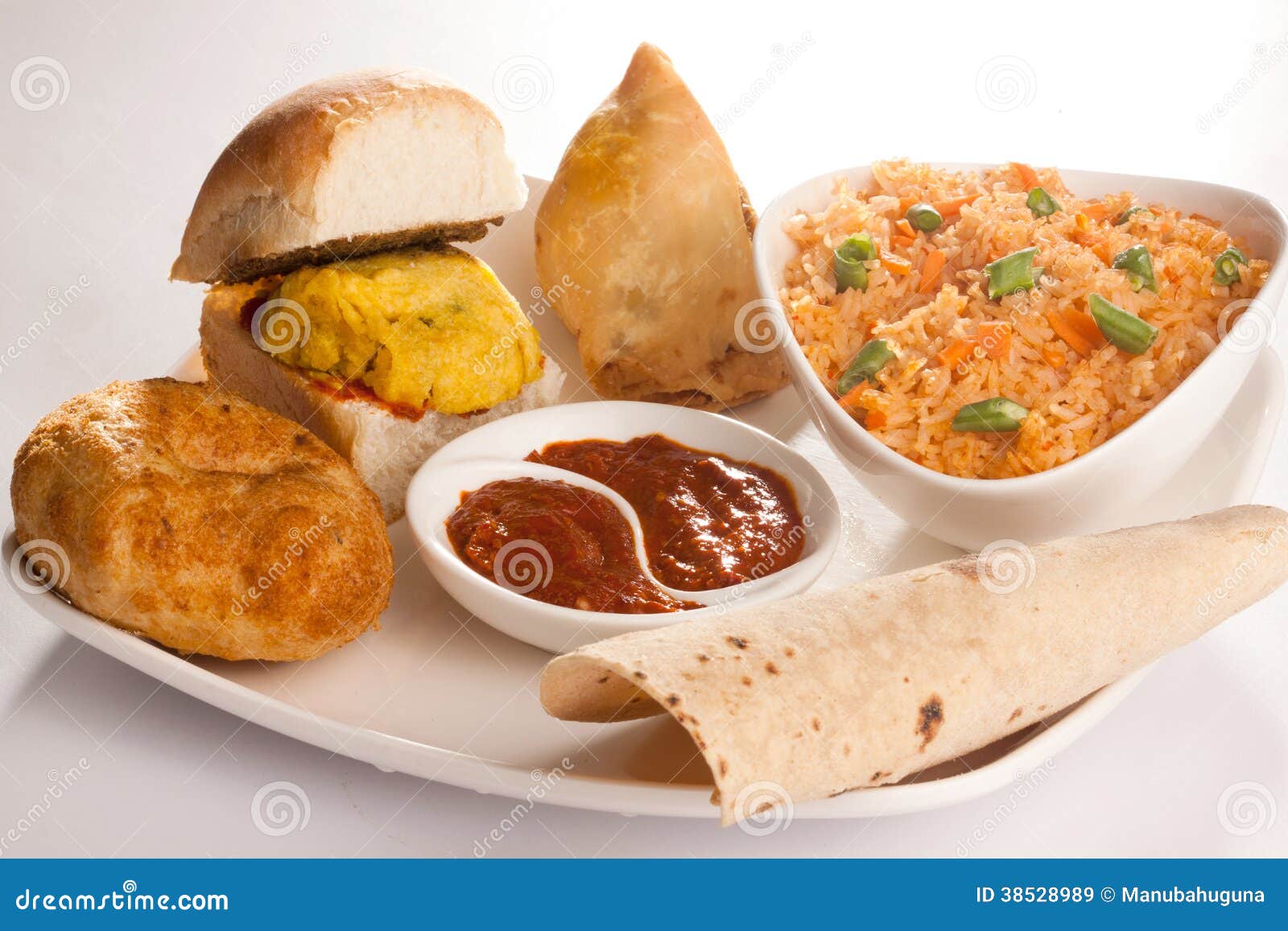 Indian breakfast snacks stock image. Image of rice, asian - 38528989