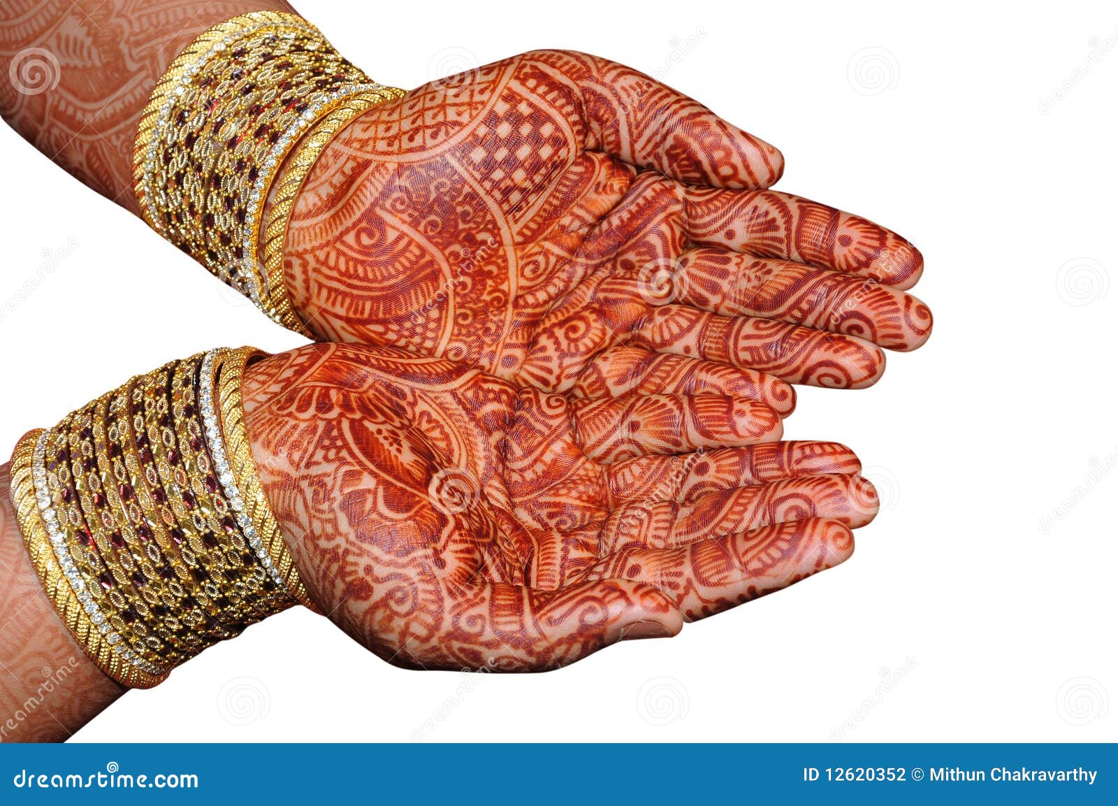 Indian bride s hand stock photo. Image of india, henna - 12620352