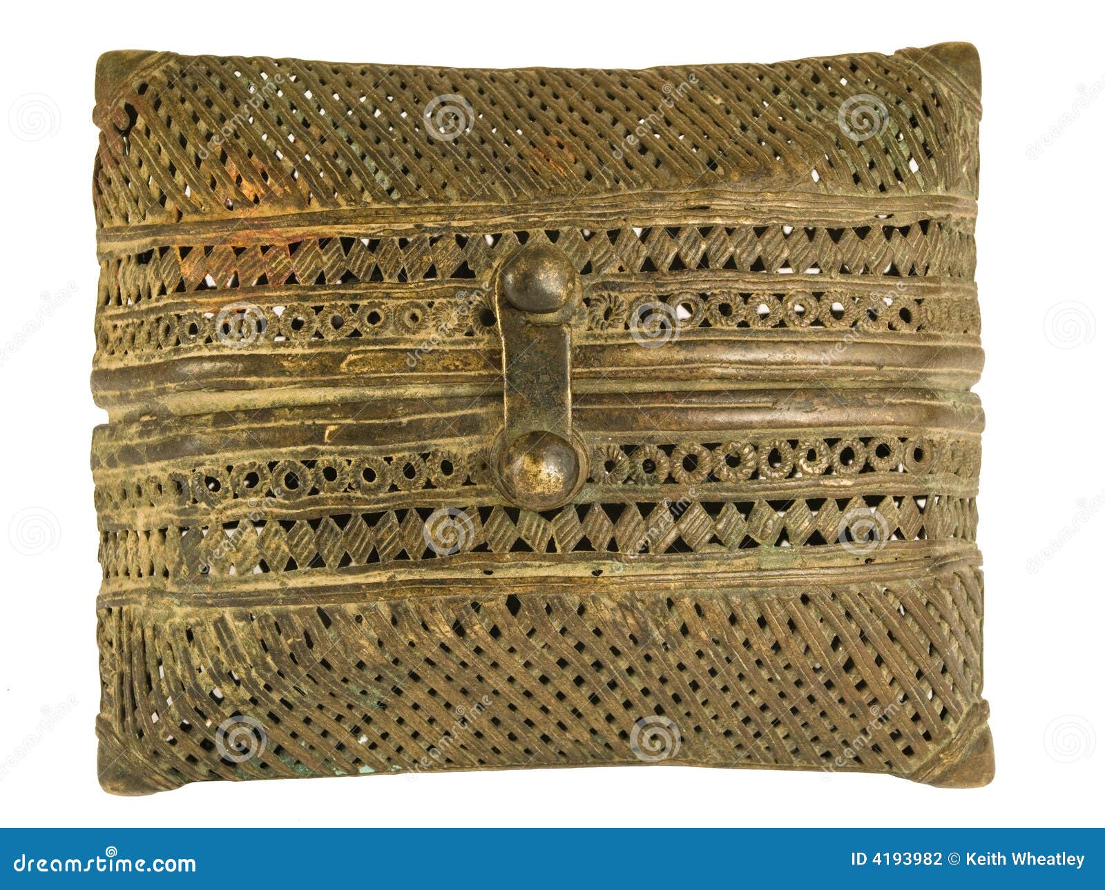 Indian Bronze Filigree Purse Stock Photo - Image of isolated, heritage ...