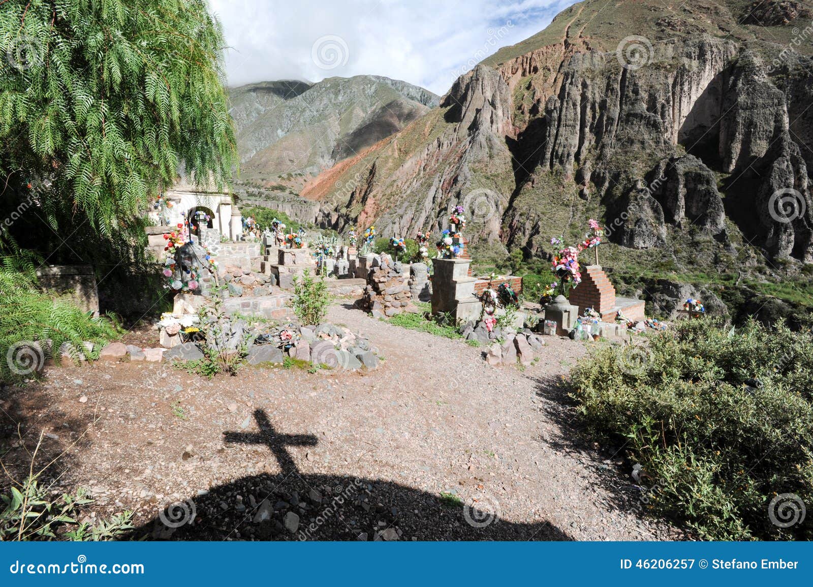 The Indian Cemetery of Iruya Stock Image - Image of northwest, catholic ...