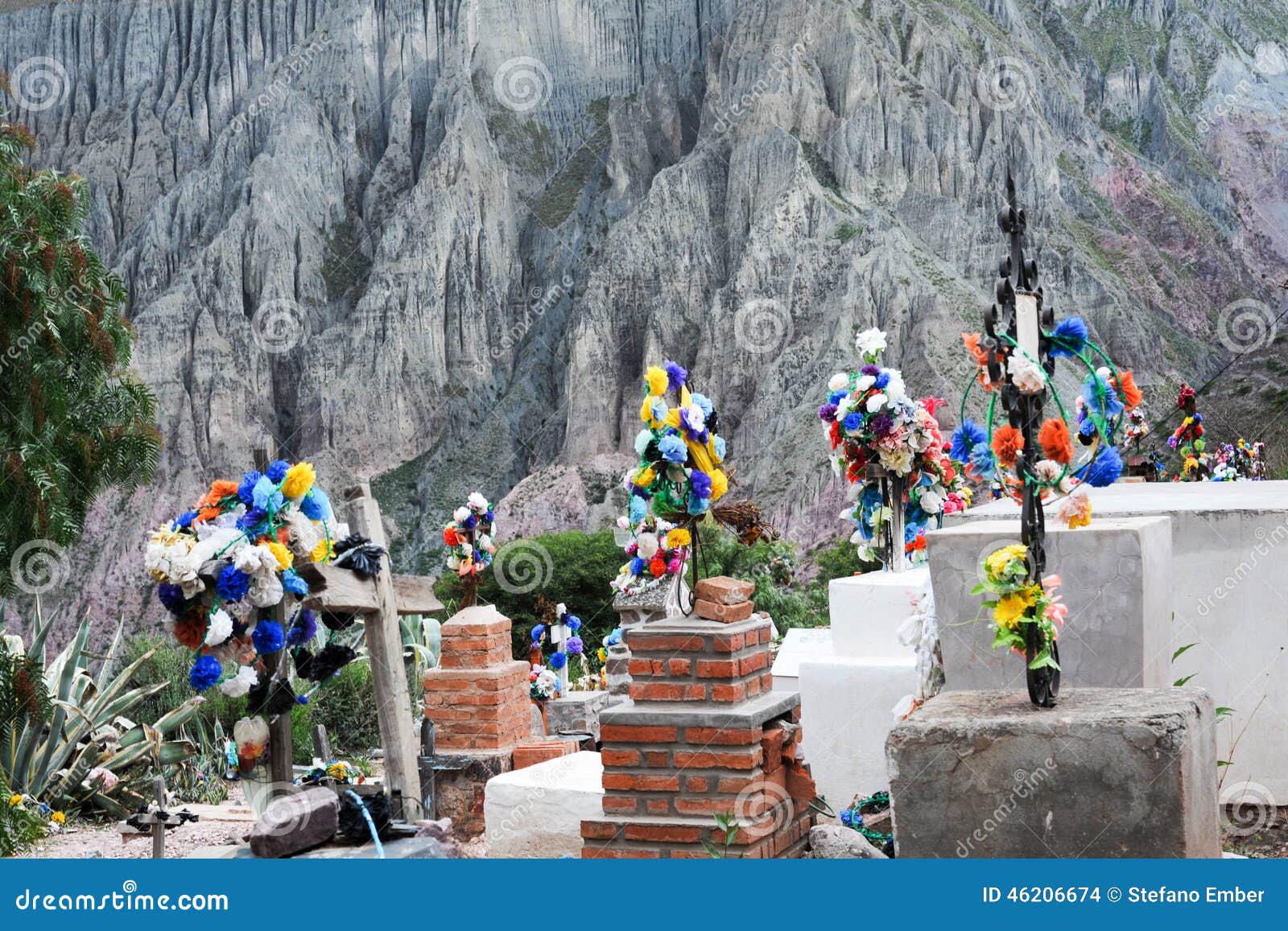 The Indian Cemetery of Iruya Stock Photo - Image of indian, colonial ...