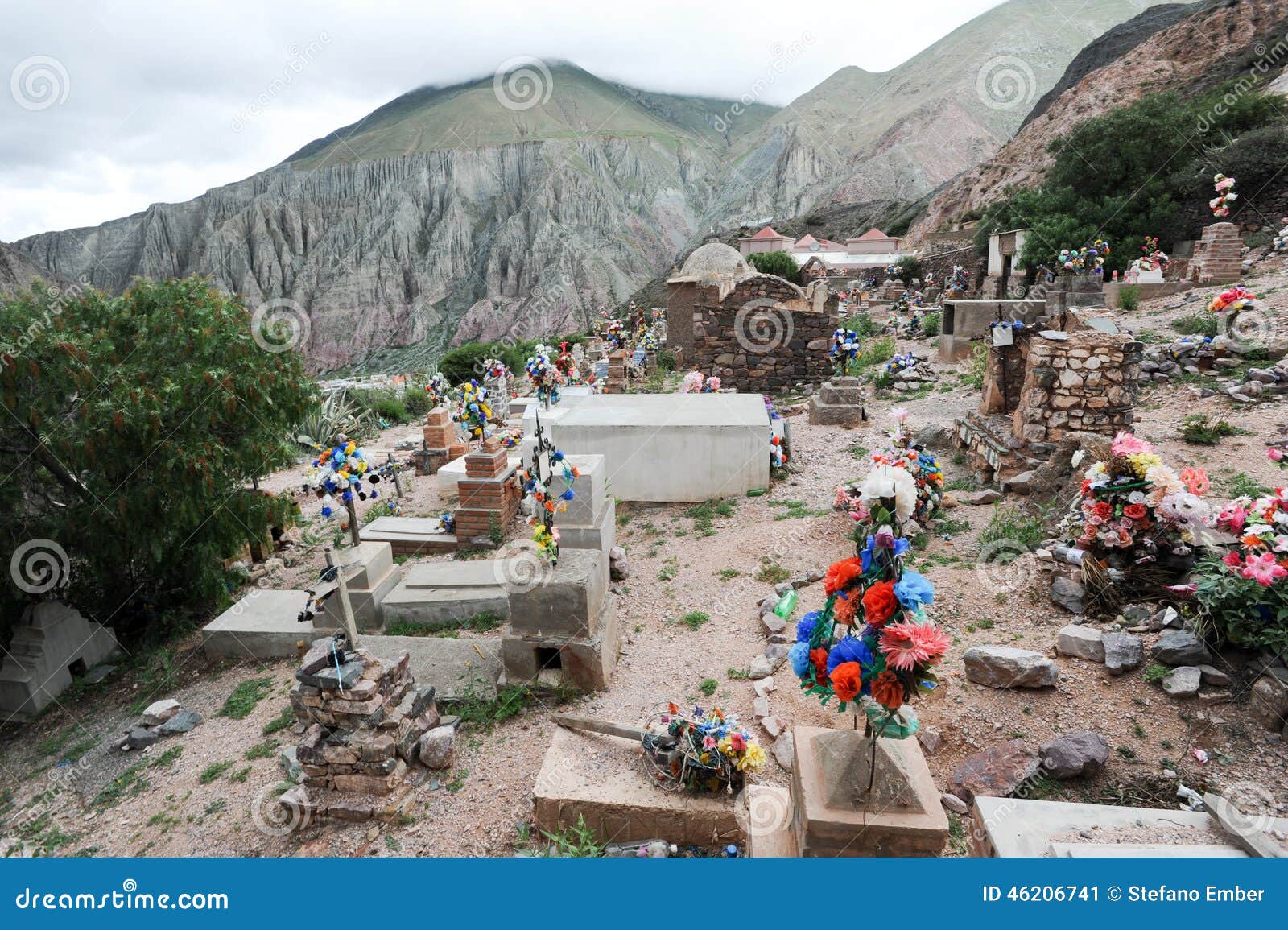The Indian Cemetery of Iruya Stock Image - Image of ancient, cemetery ...