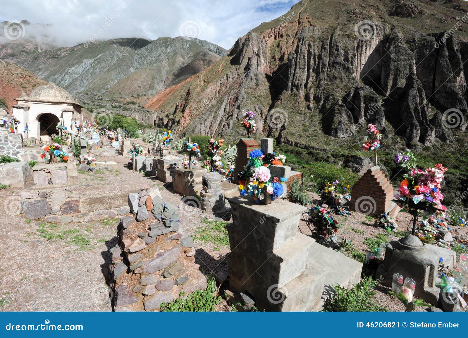The Indian Cemetery of Iruya Stock Image - Image of ritual, cemetery ...