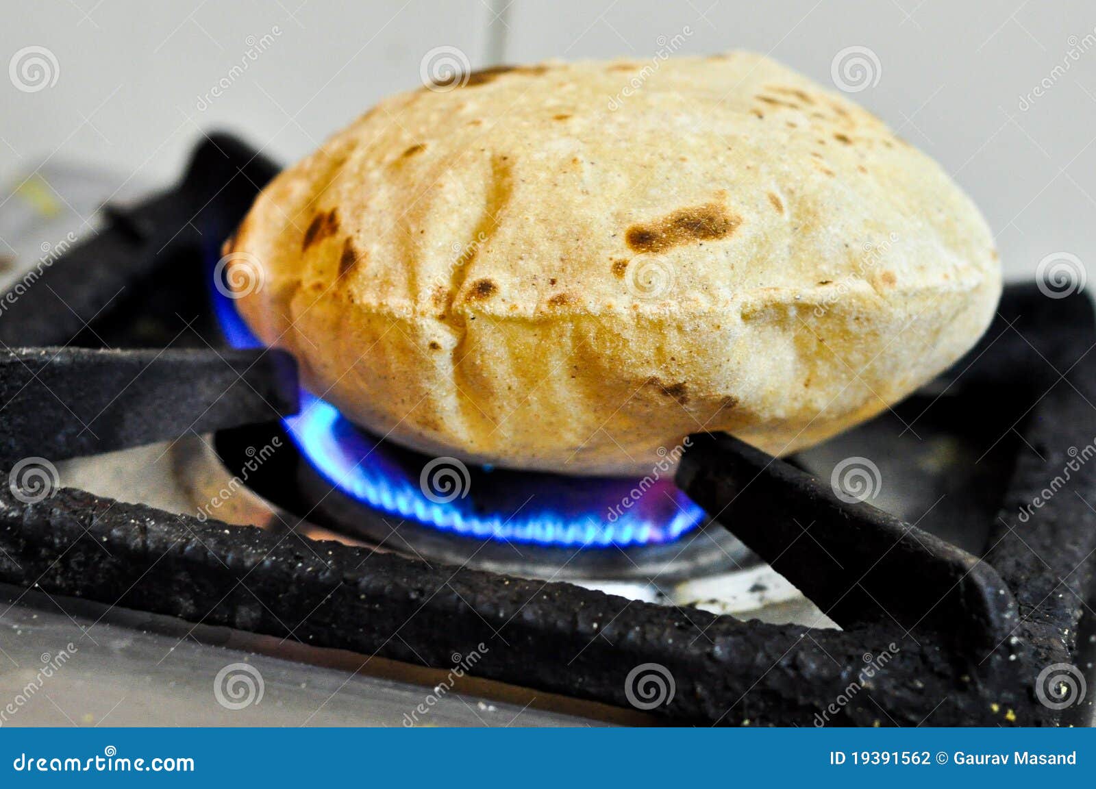 Indian Chapati stock photo. Image of platter, bread, chapatis - 19391562