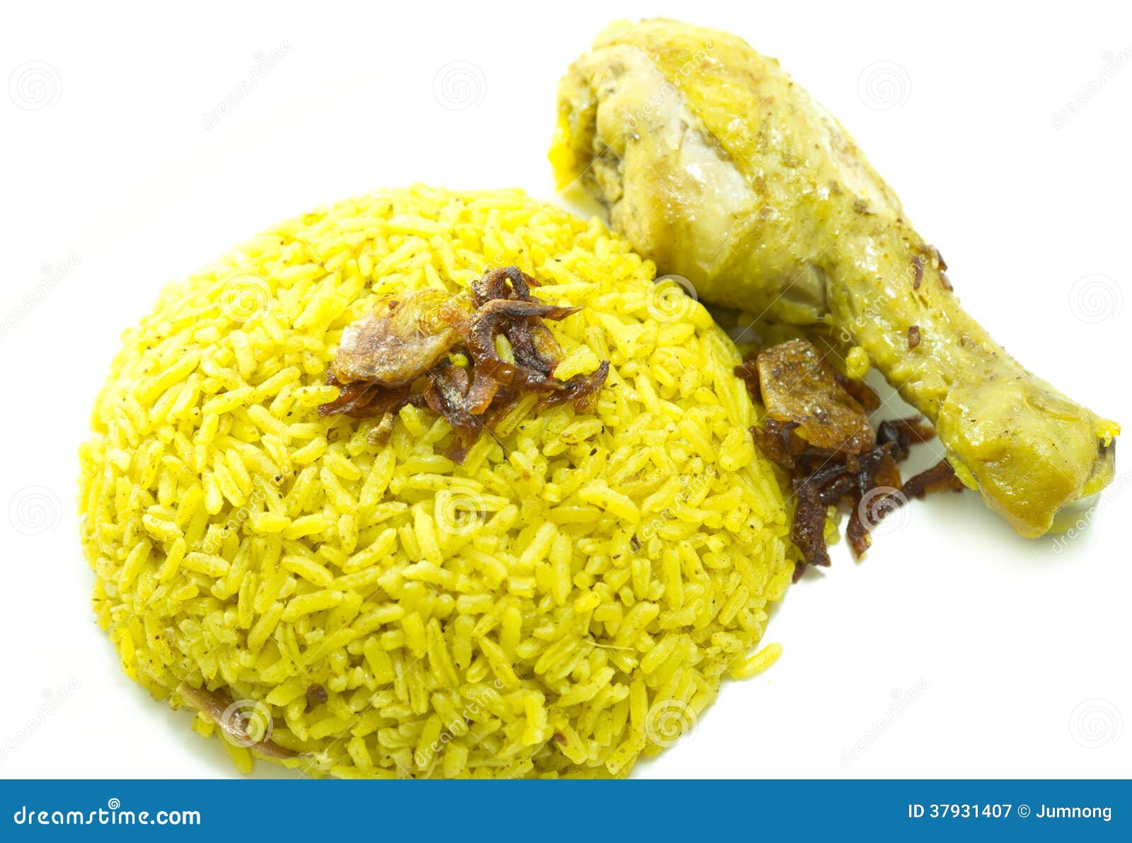 Rice And Curry In The Meal Box Set Royalty-Free Stock Photo ...