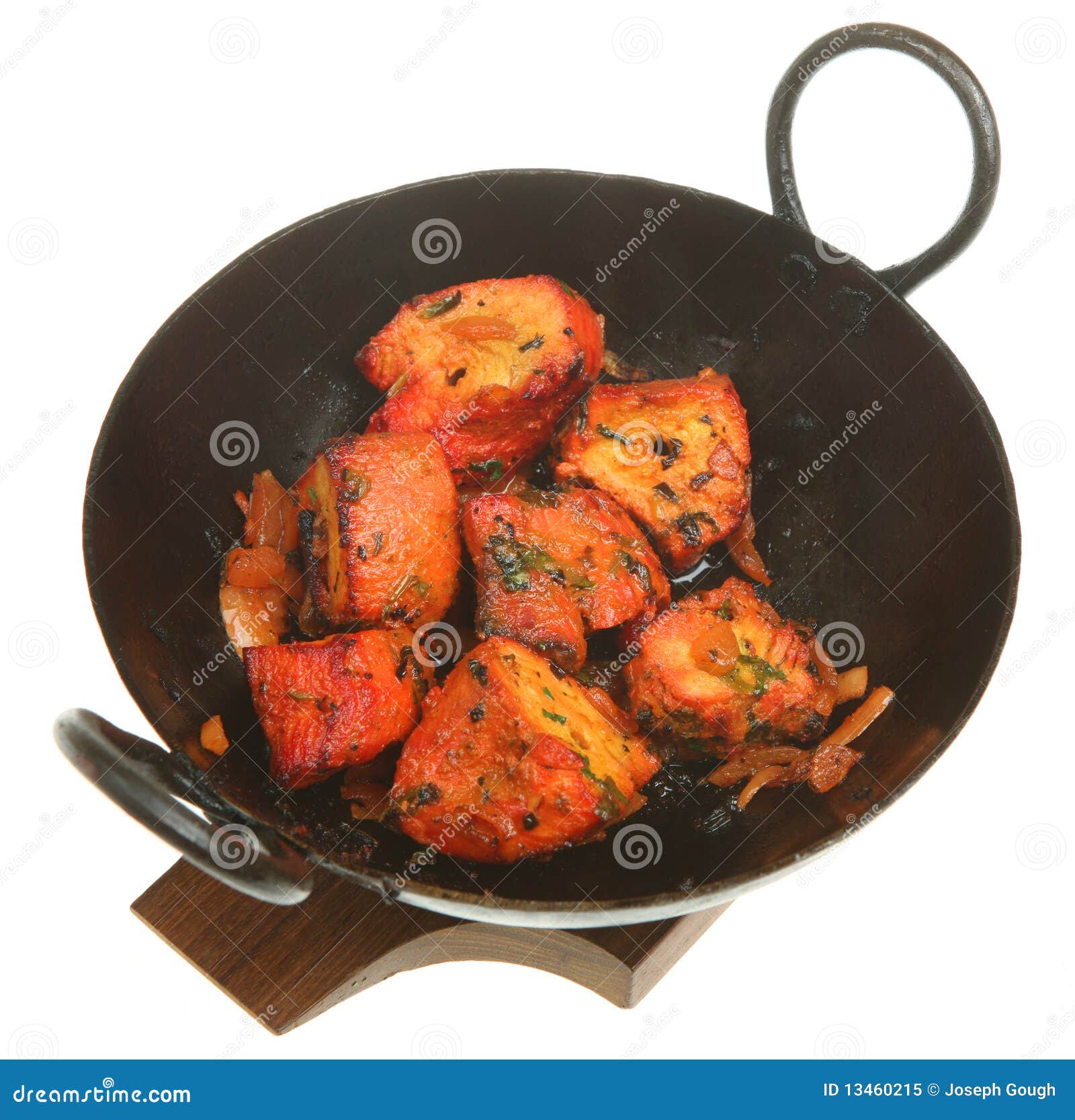 Indian Chicken Tikka stock image. Image of sizzler, chicken - 13460215