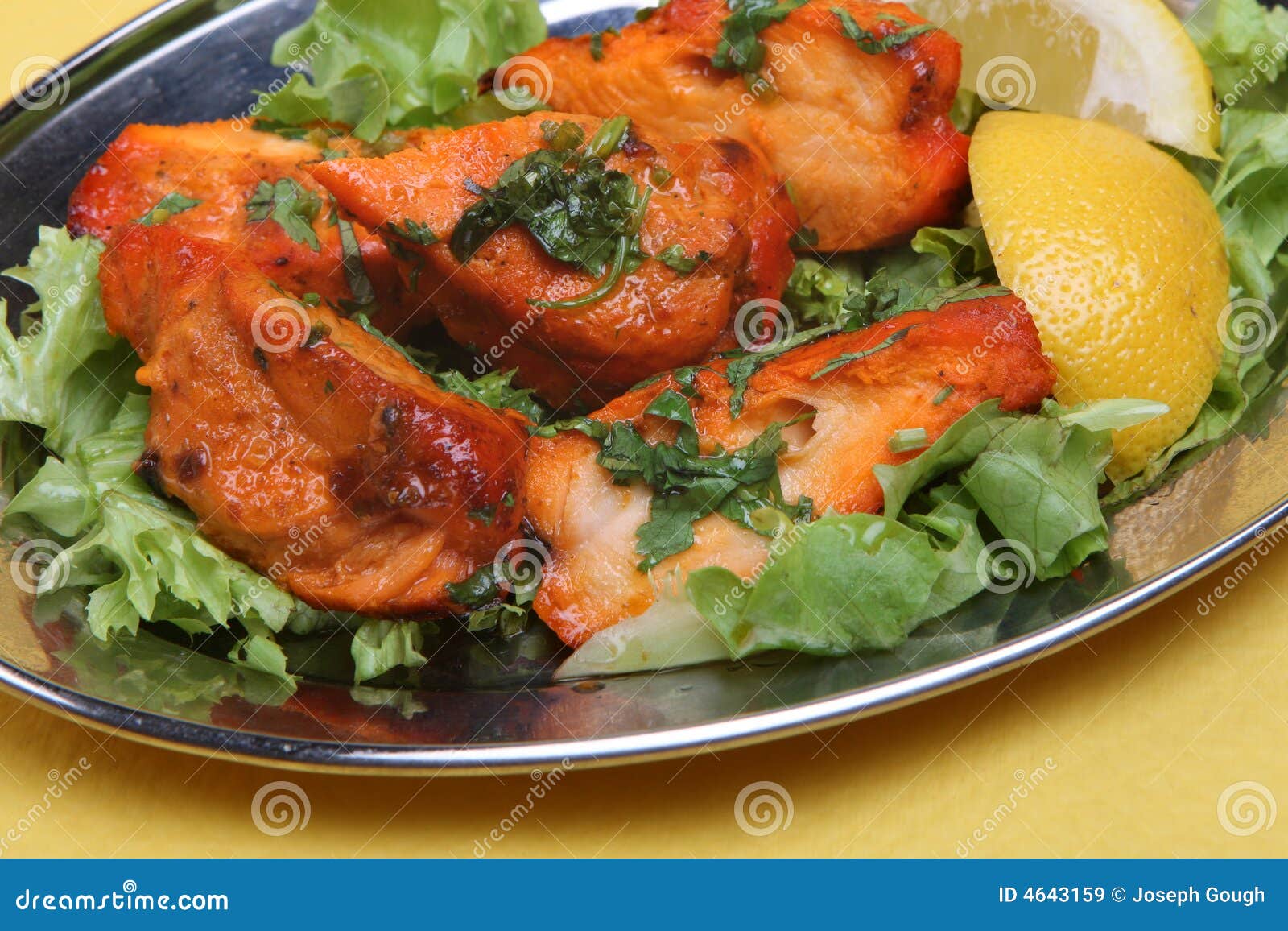 Indian Chicken Tikka Curry stock image. Image of meal - 4643159