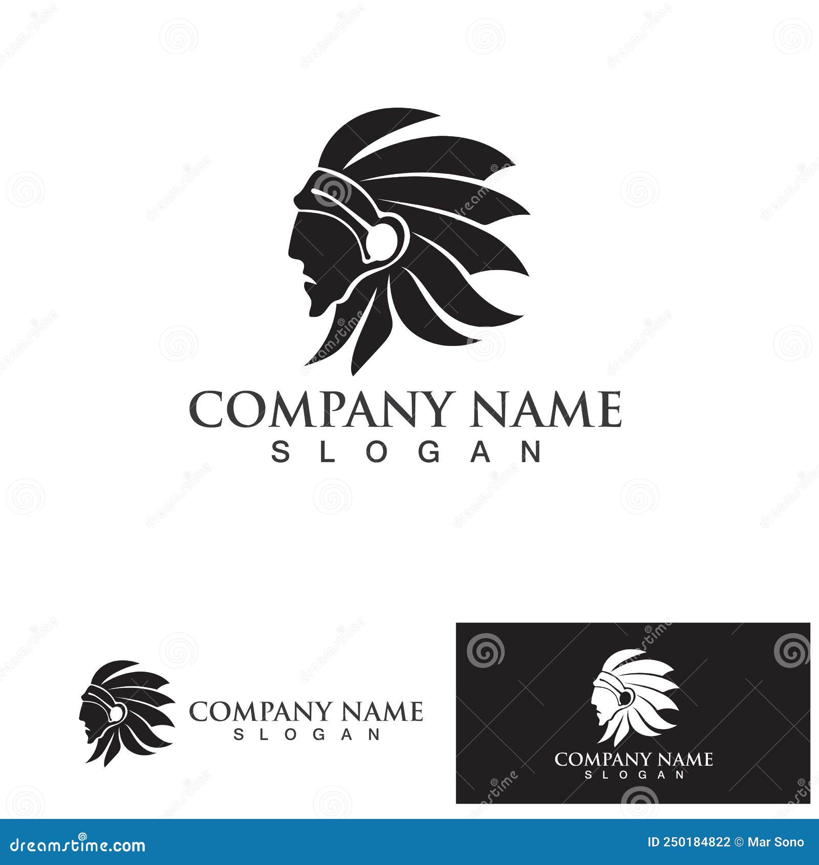 Indian Chief Mascot stock vector. Illustration of american - 250184822