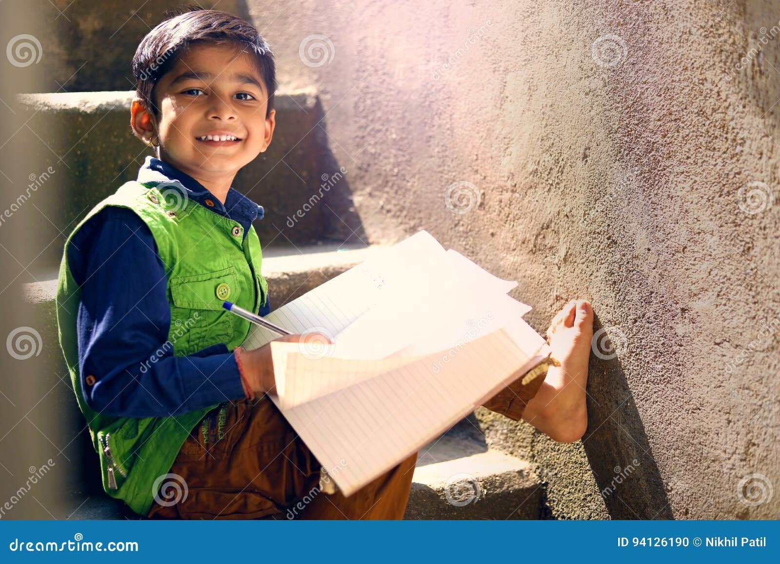 Indian child stock photo. Image of looking, child, emotion - 94126190