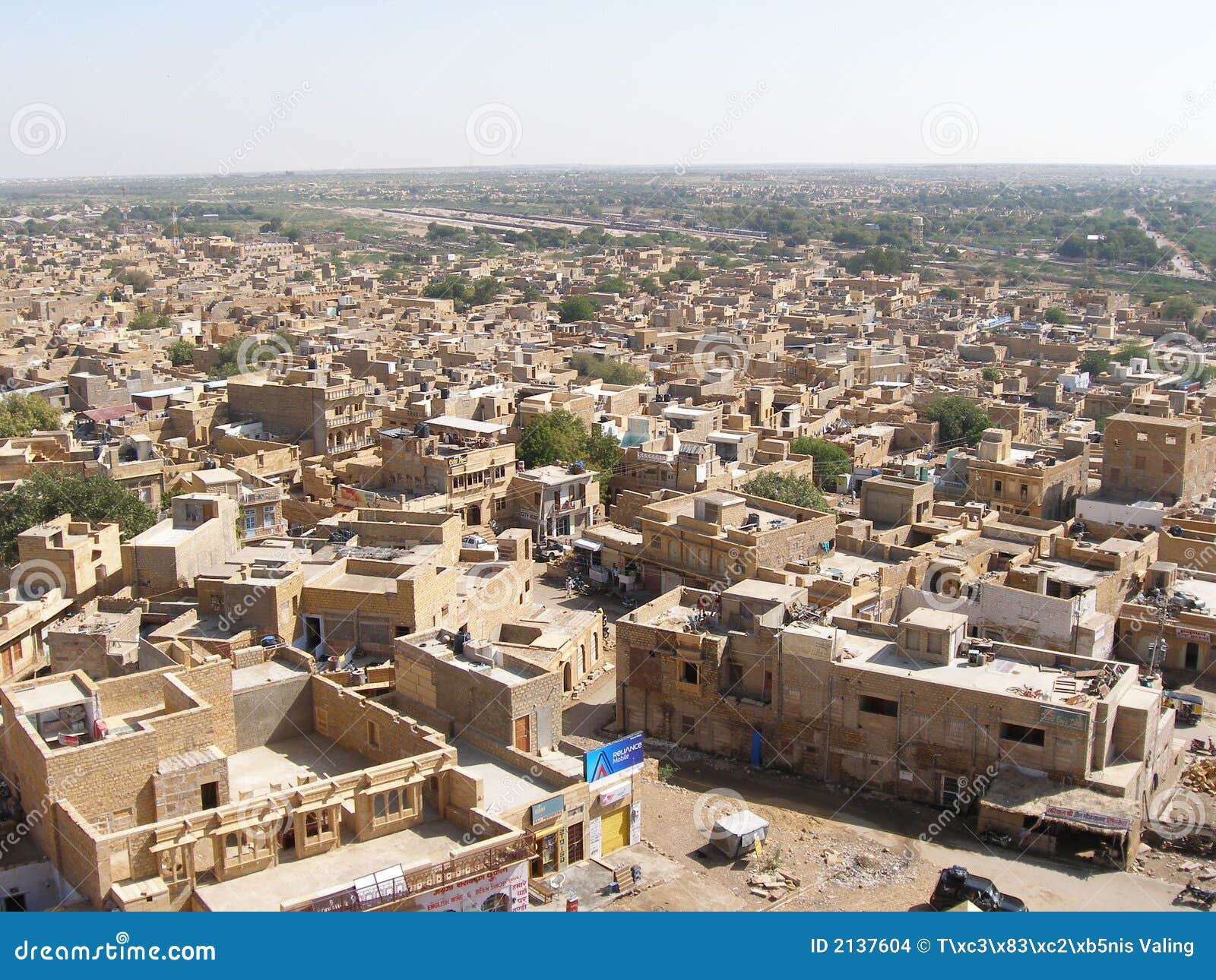 Indian city overview stock photo. Image of summer, city - 2137604