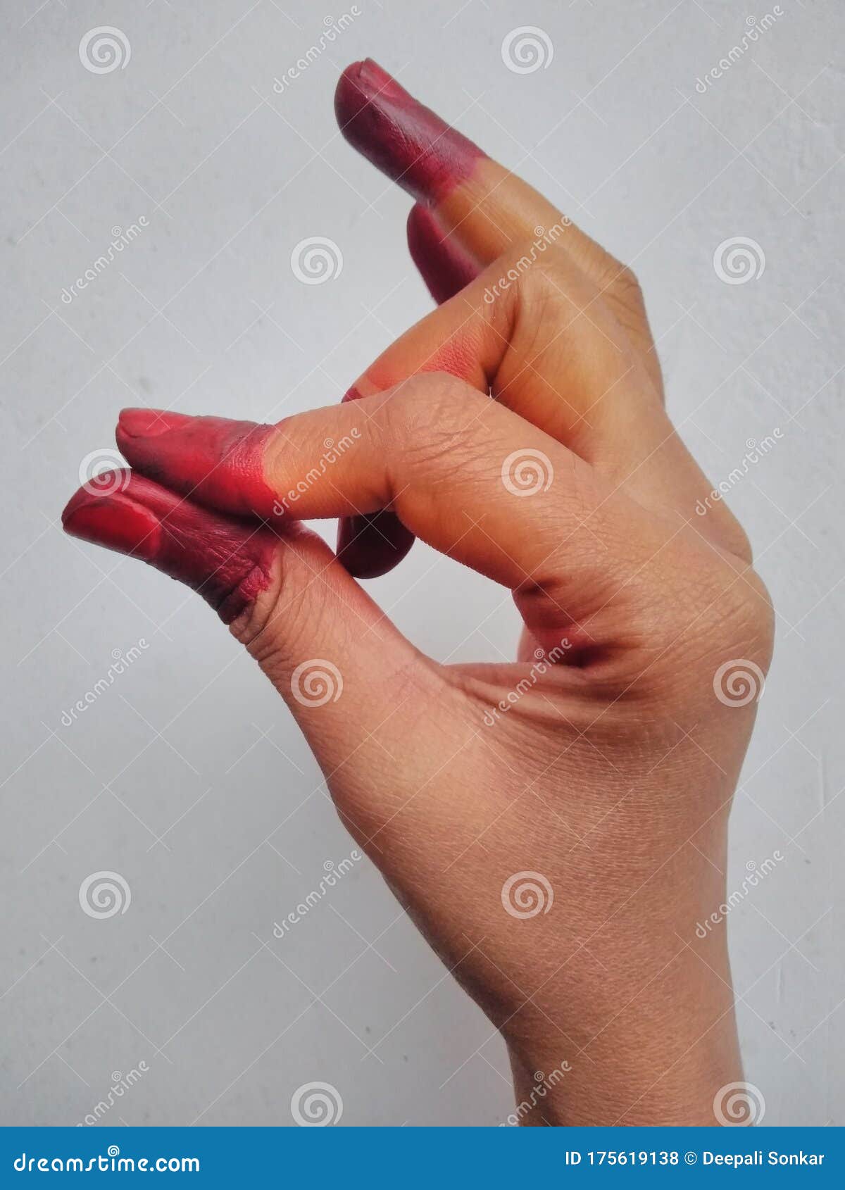 Indian Classical Dance,kathak Hand Gesture. Stock Photo - Image of ...