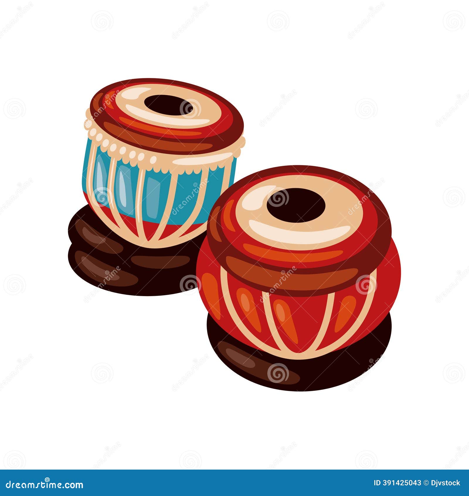 Tabla Drum: A Traditional Indian Percussion Instrument Royalty-Free ...
