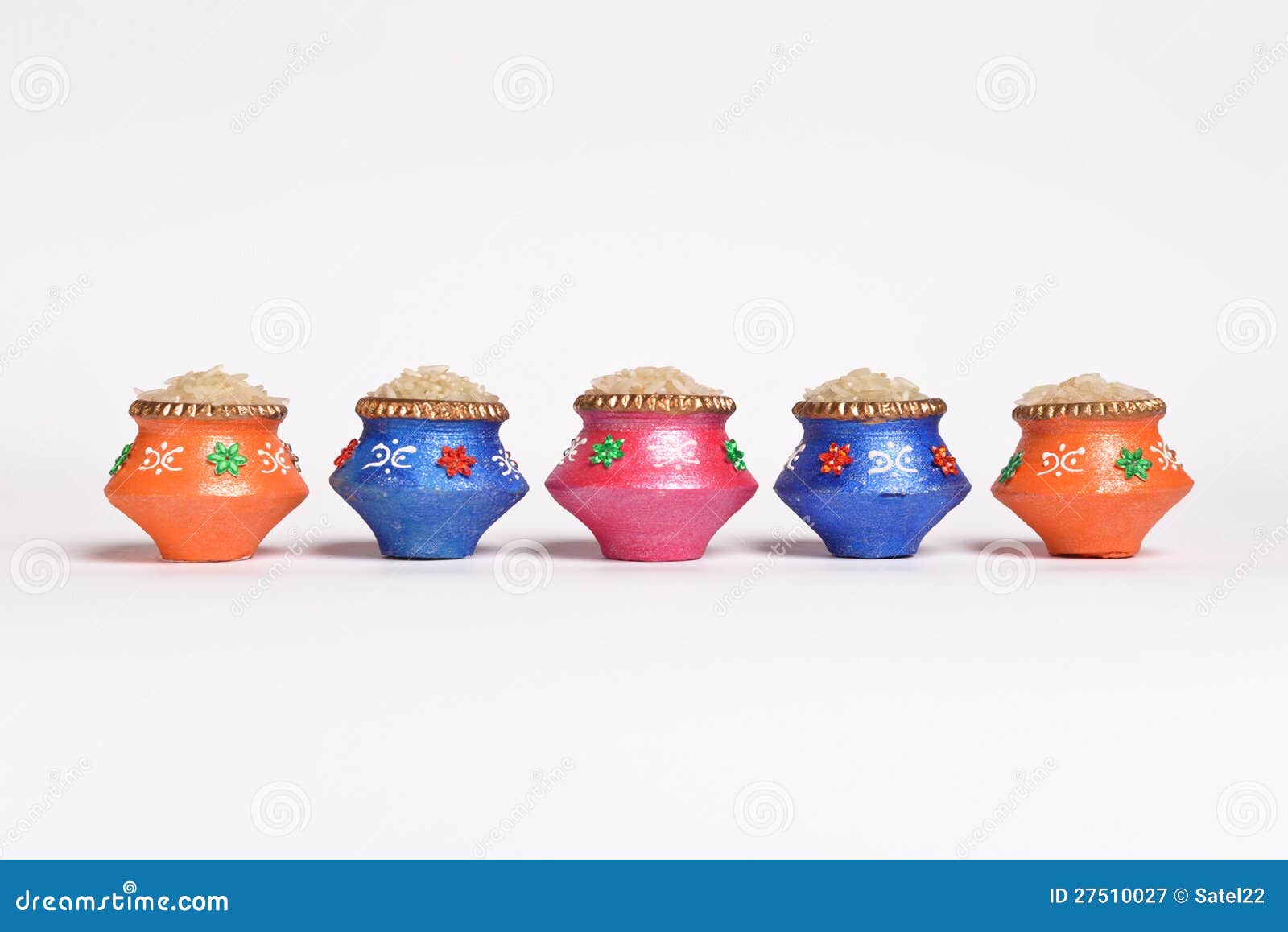 Indian clay pots stock image. Image of tradition, filled - 27510027