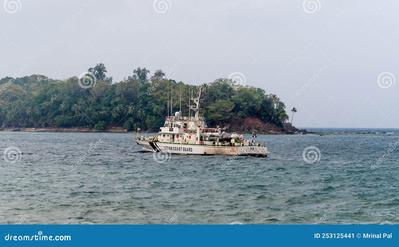 Indian Coast Guard editorial photo. Image of andaman - 253125441
