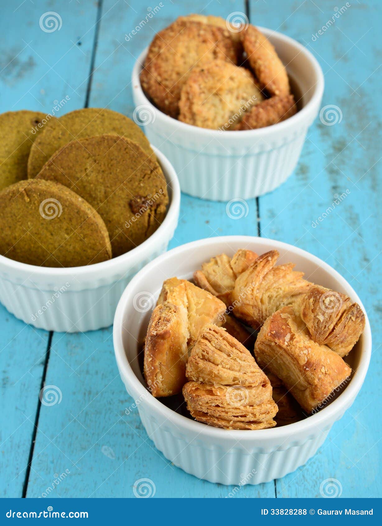 Indian cookies stock photo. Image of flavors, baked, biscuits - 33828288