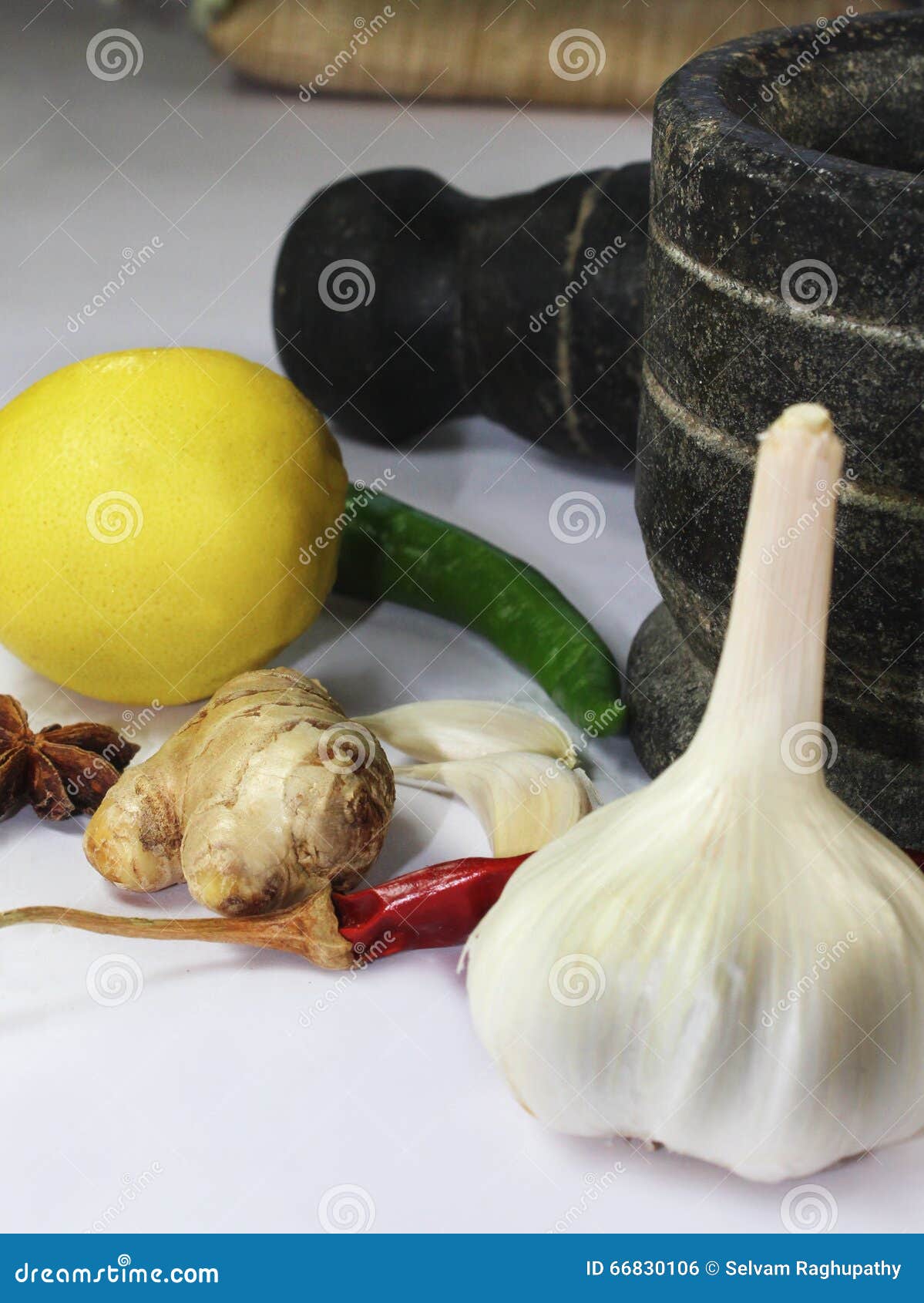 Indian cooking ingredients stock photo. Image of kitchen - 66830106