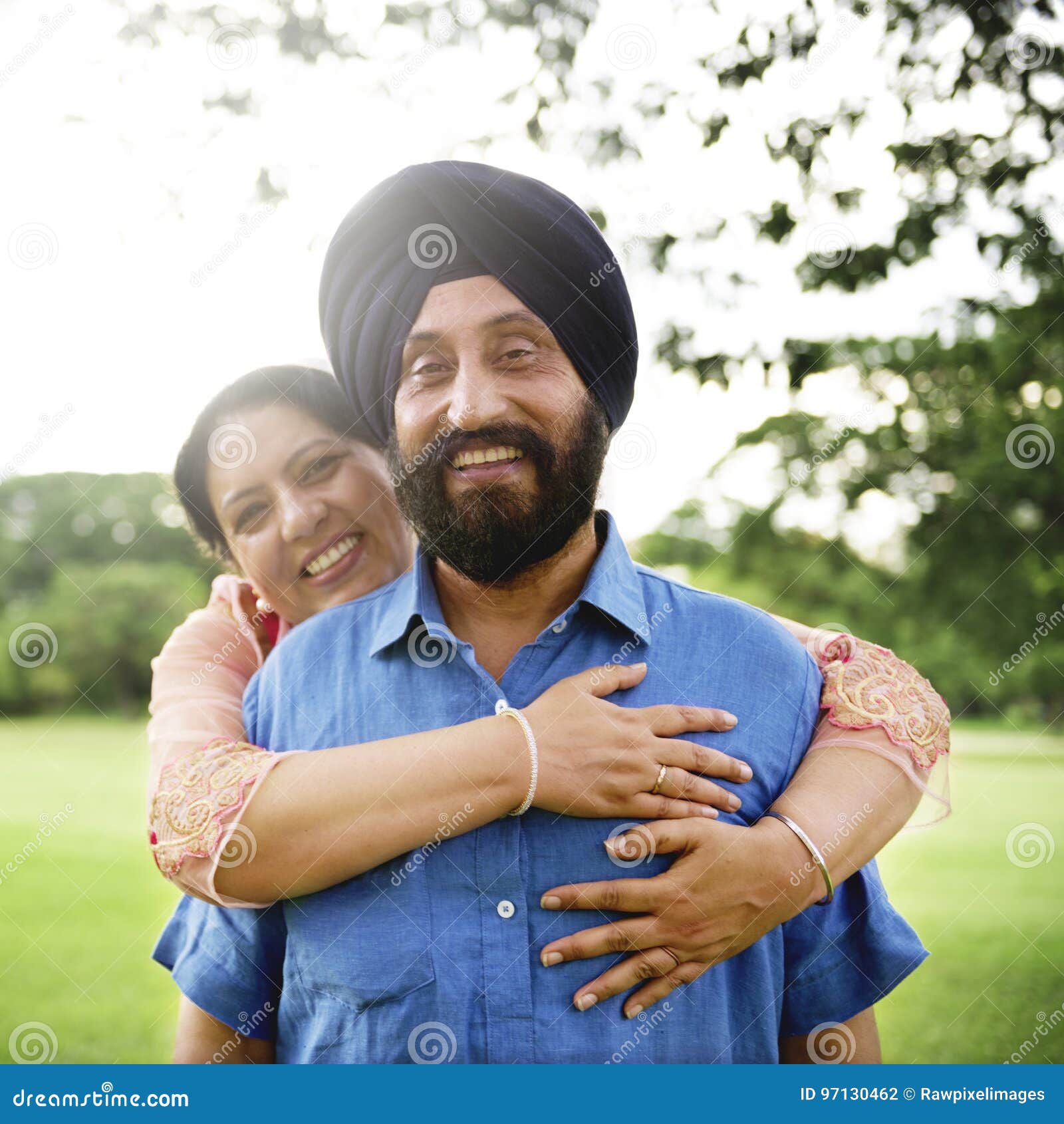 Indian Couple Love Care Concept Stock Photo - Image of male, care: 97130462