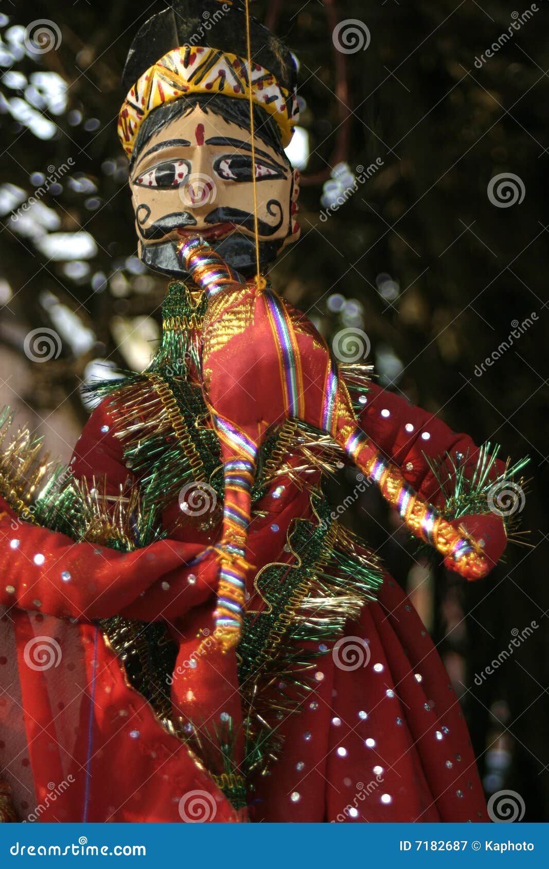 Indian craft stock image. Image of doll, colorful, handcrafted - 7182687
