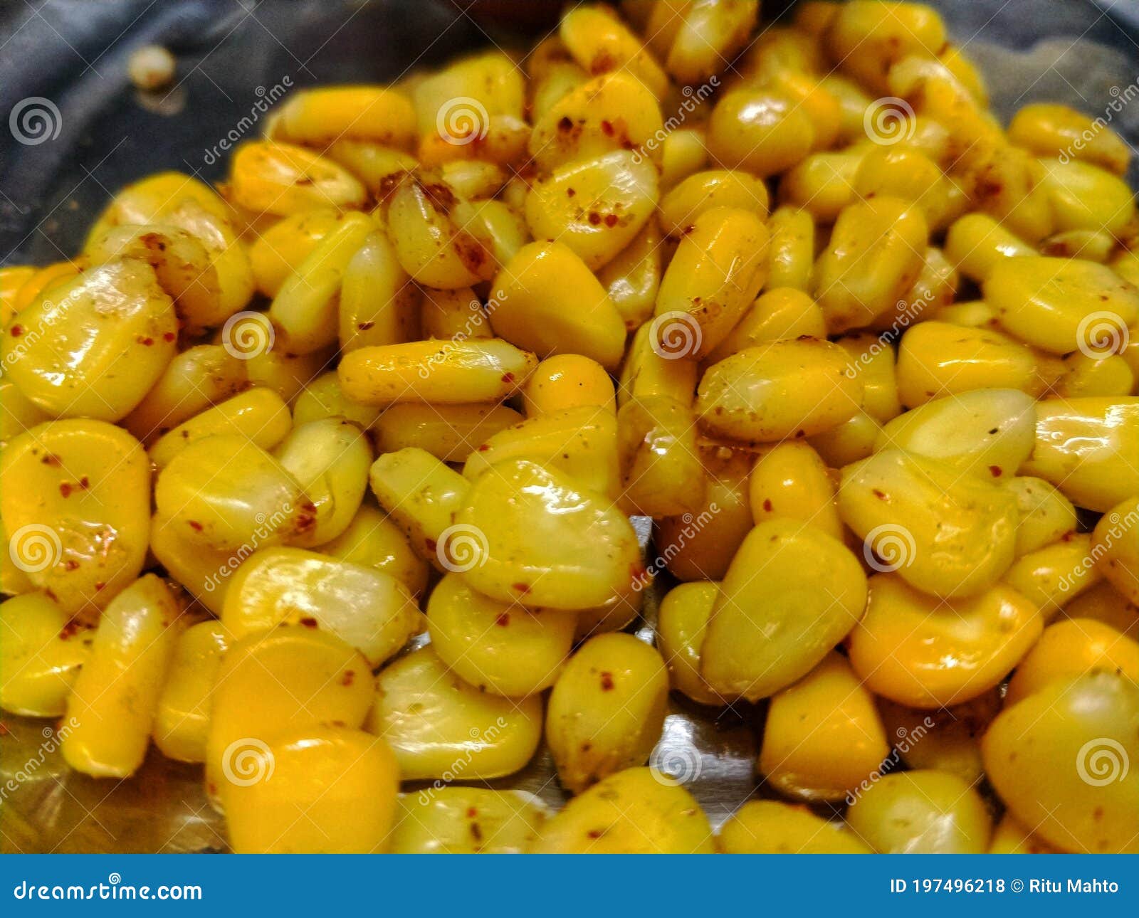 Indian Cuisine Restaurant Sweet Corn Snack Stock Photo - Image of corn ...