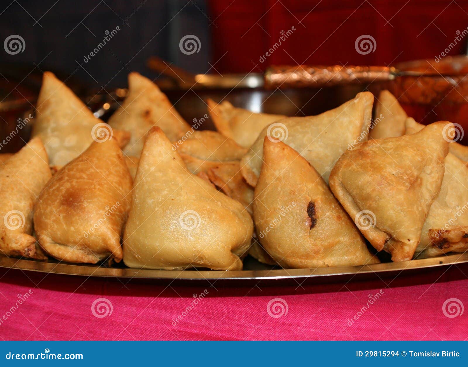Indian Food / Samosa stock photo. Image of feed, meal - 29815294