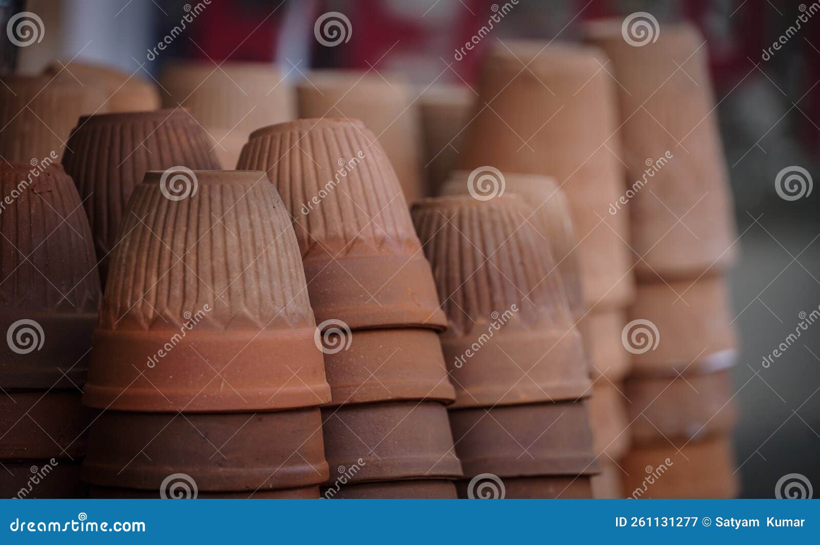 Indian Cup for Tea Brown Mitti Kulhad - Kulhad Cup Image Stock Image ...