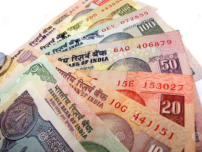Indian Currency stock photo. Image of note, fund, bank - 14117574