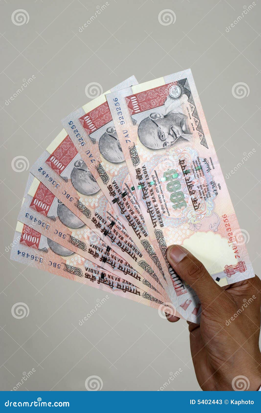 Indian currency stock image. Image of hand, india, sell - 5402443