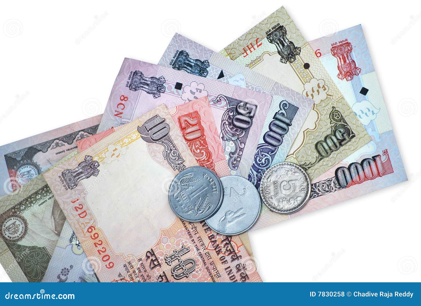 Indian Currency stock photo. Image of modern, home, indian - 7830258