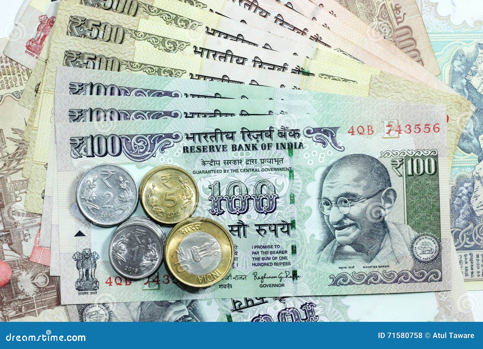 Indian Currency stock photo. Image of trade, indian, gain - 71580758