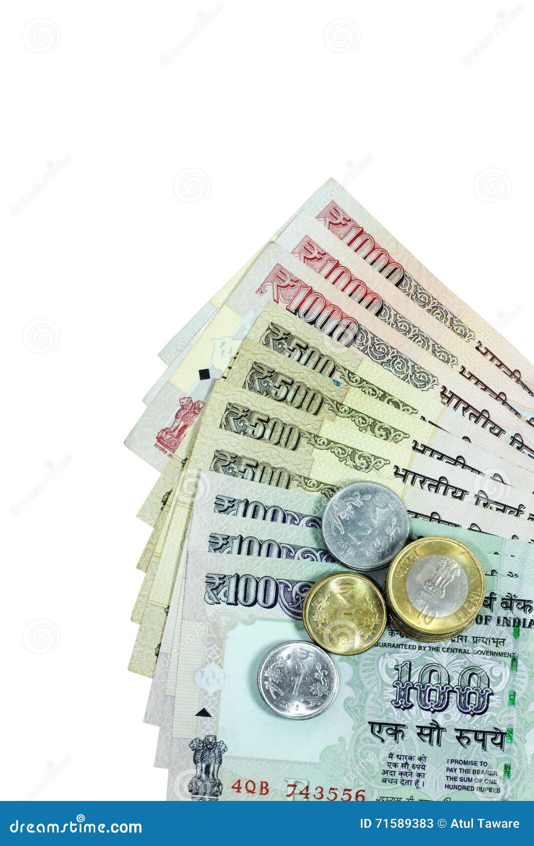 Indian Currency stock image. Image of india, coins, rate - 71589383