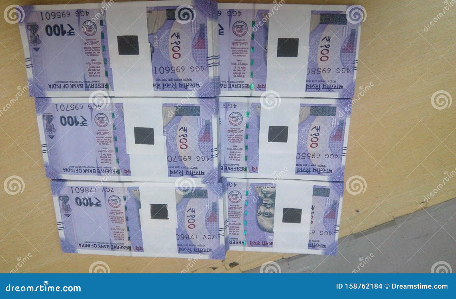 Indian Currency One Hundred Ruppes Note Stock Photo - Image of pradesh ...
