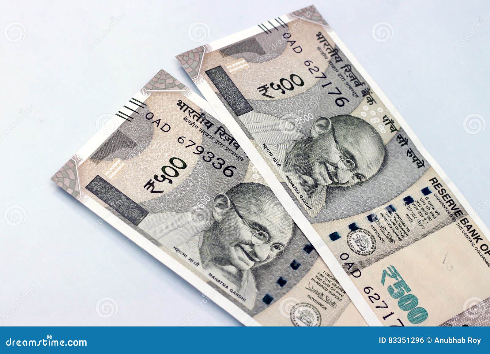 Indian Currency of 500 Rupee Notes. Stock Photo - Image of denomination ...