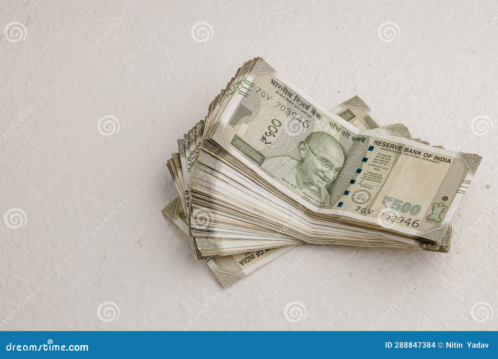 Indian currency rupees stock photo. Image of bank, funds - 288847384