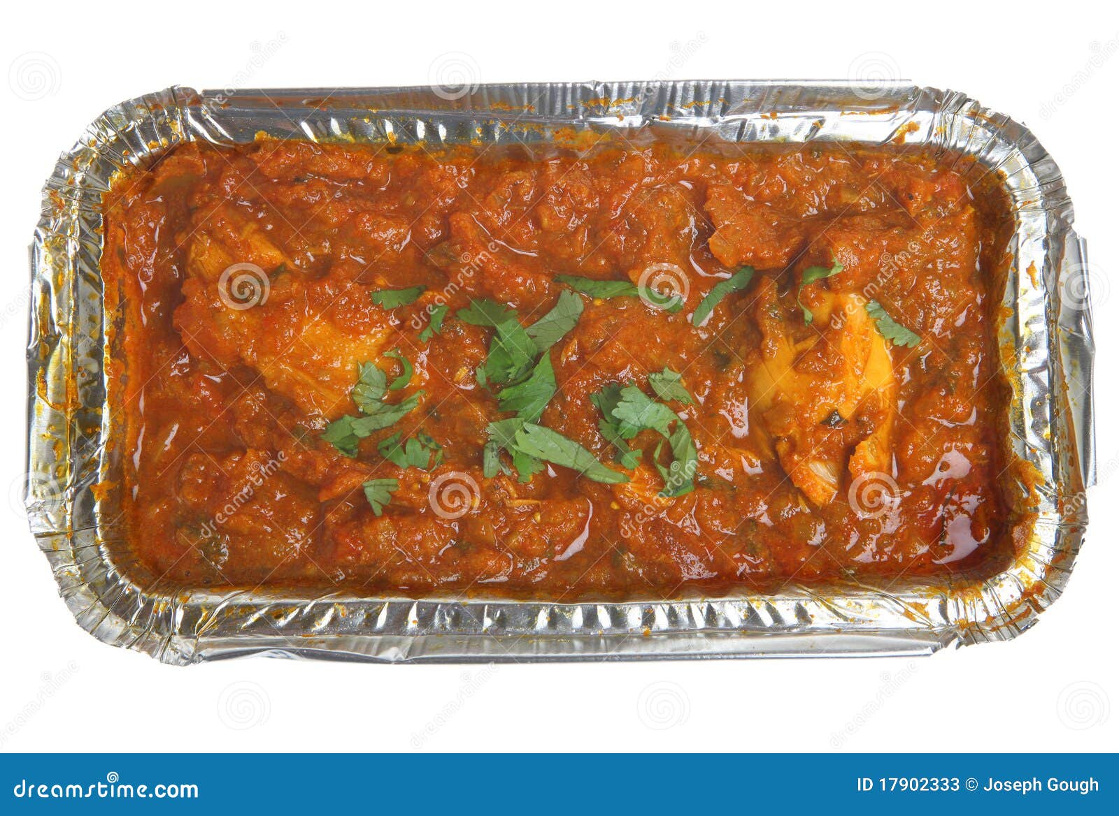 Indian Curry Takeaway stock image. Image of foil, white - 17902333