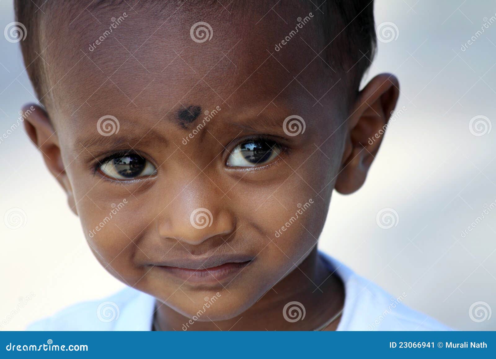 Indian Cute Little Baby stock image. Image of face, rural - 23066941