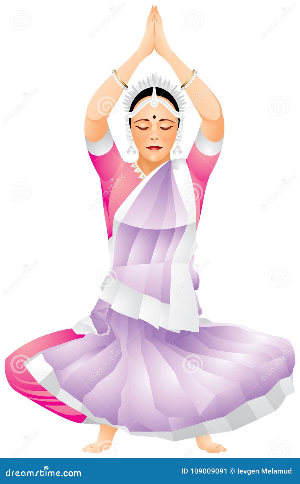 Indian Dancer Clipart
