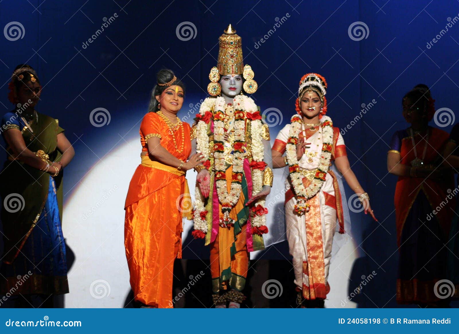 Indian dance -Lord Balaji editorial stock photo. Image of hindu - 24058198
