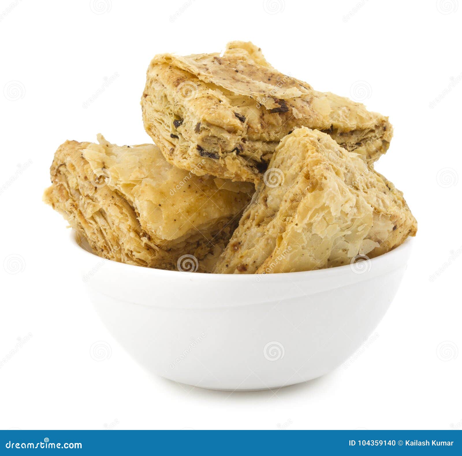Puff samosa stock photo. Image of ramadan, briny, mixture - 104359140