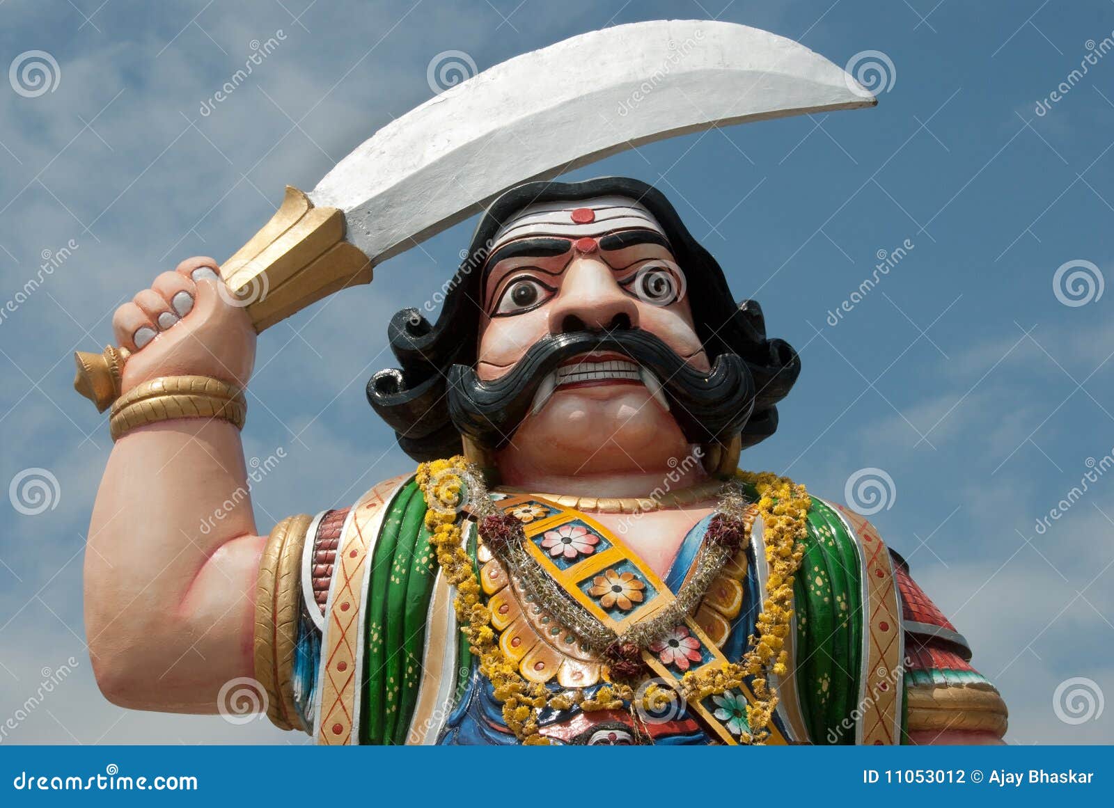 Indian Demon stock photo. Image of moral, monster, demon - 11053012