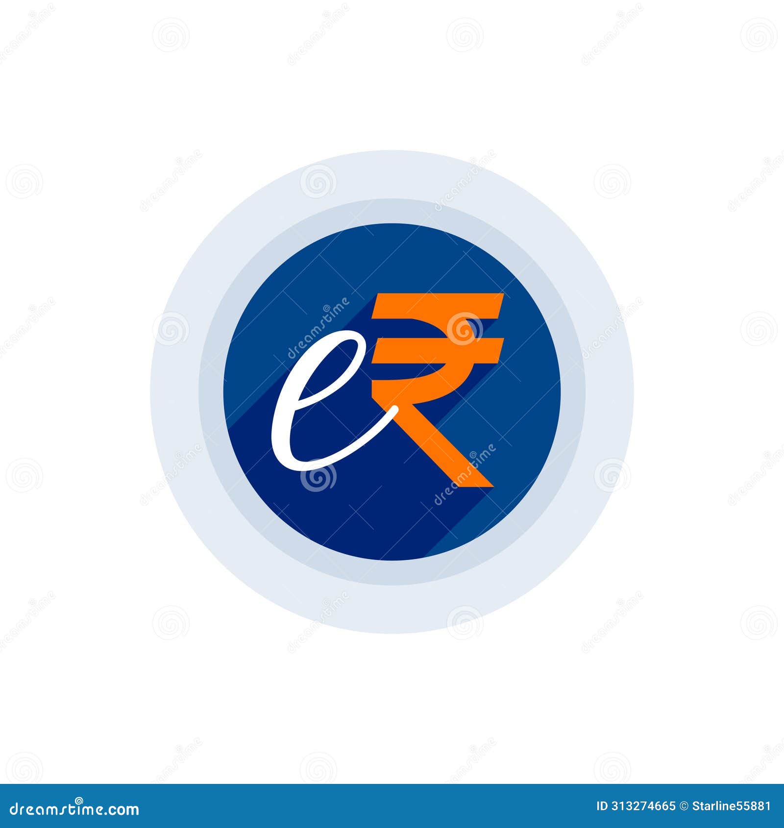 Indian Digital Currency EINR E-rupi Symbol Contactless Payments Stock ...