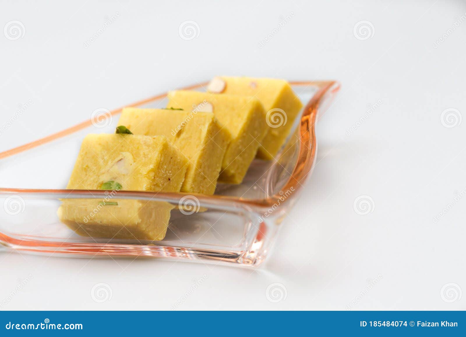 Indian Diwali Sweet Sohan Papdi Stock Photo - Image of gift, papdi ...