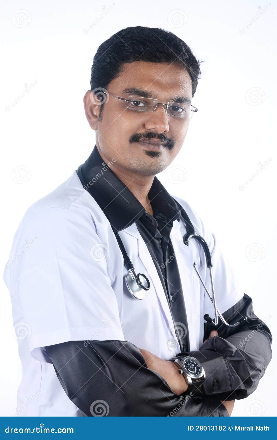 Indian Doctor stock photo. Image of human, medicine, looking - 28013102