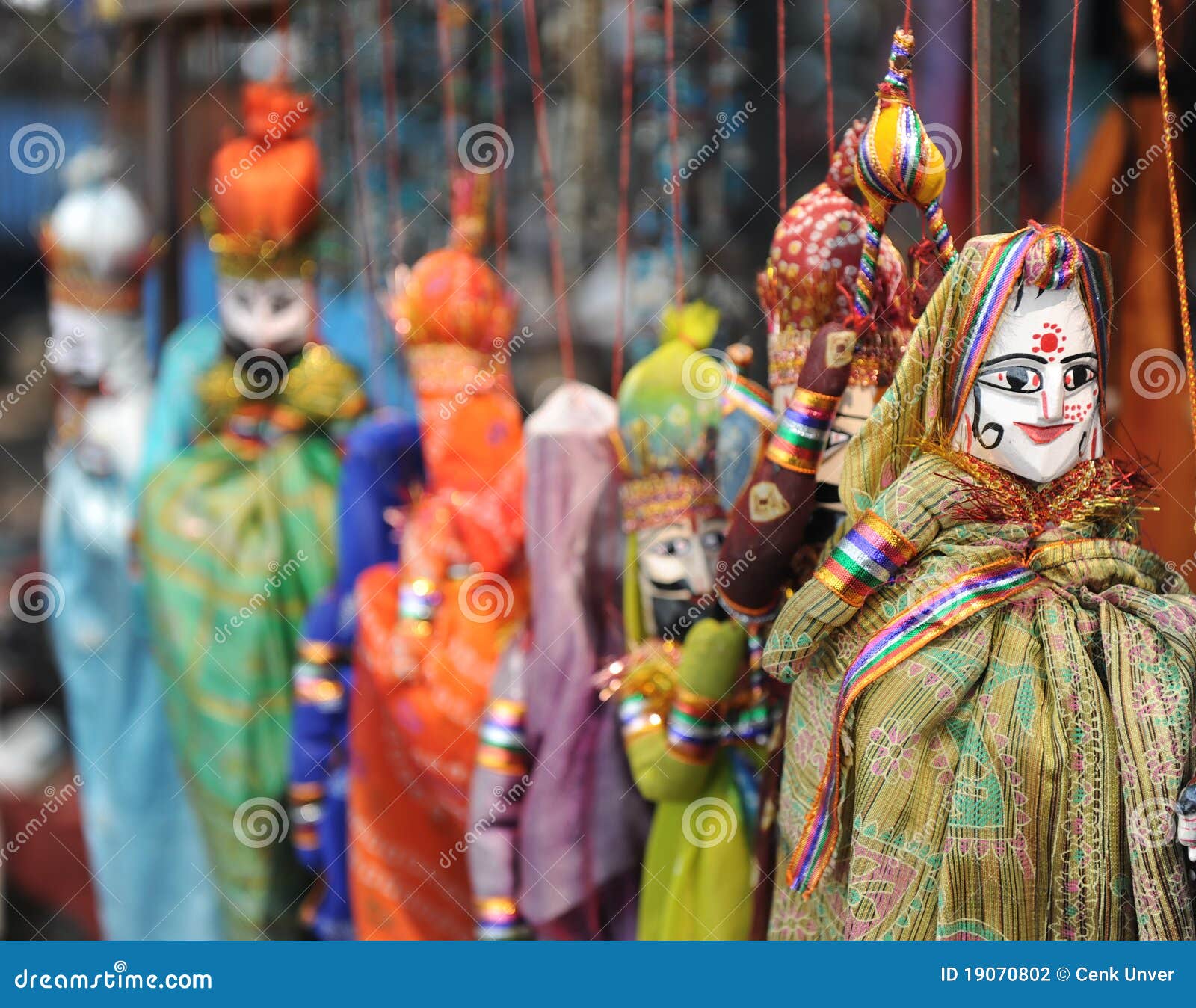 Indian Dolls stock photo. Image of asia, product, pattern - 19070802