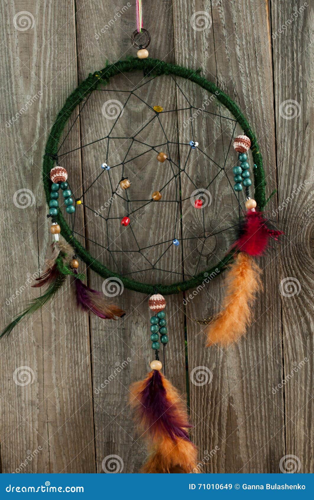 Indian Dream - Catcher on Boards Stock Image - Image of fantasy, color ...