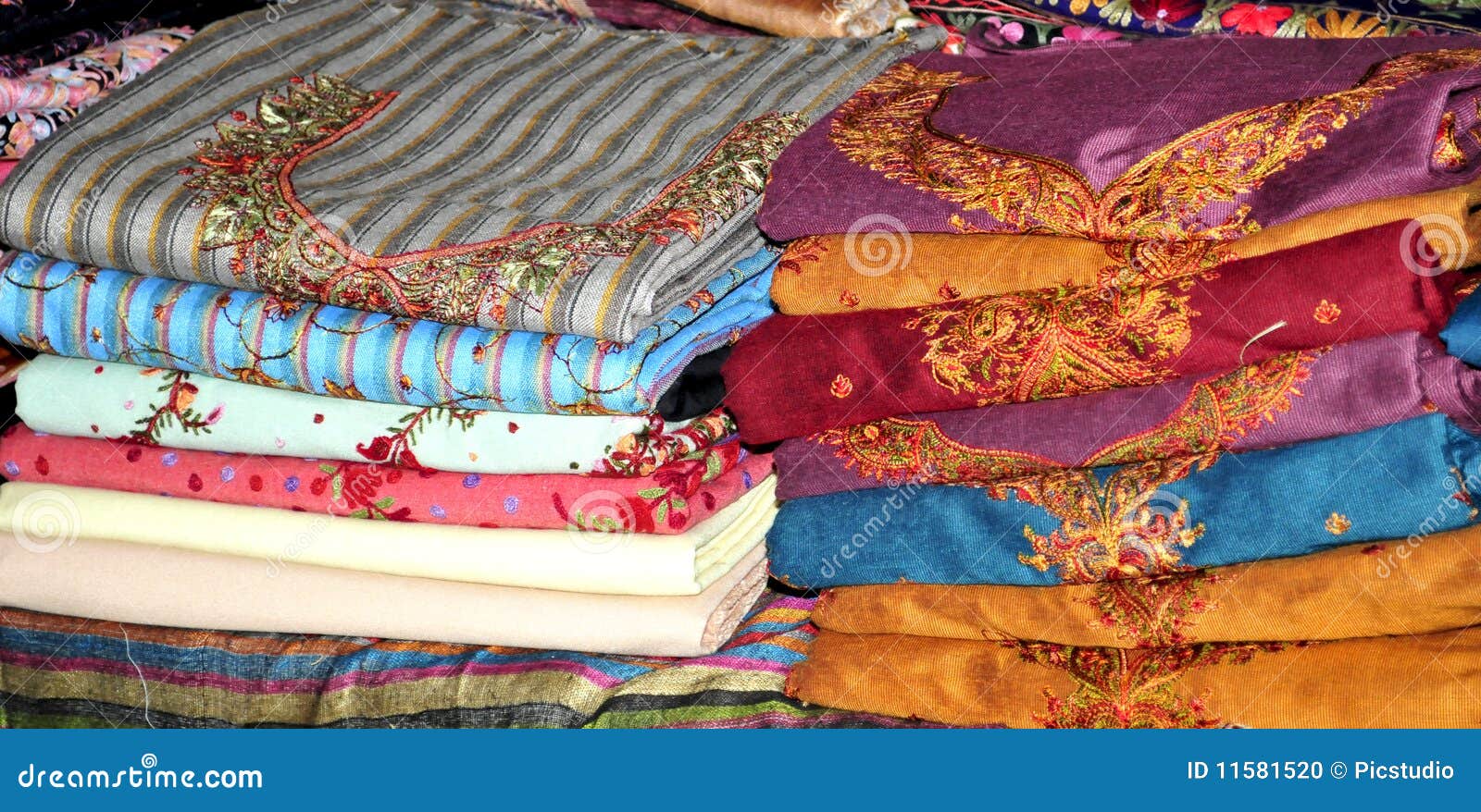 Indian dress material stock photo. Image of striped, dress - 11581520