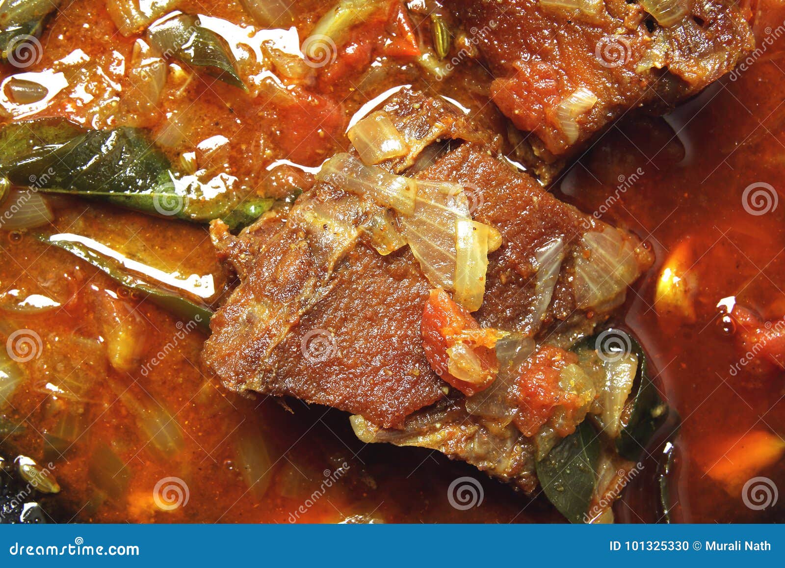 Indian Dried Fish Curry stock photo. Image of hilsha - 101325330