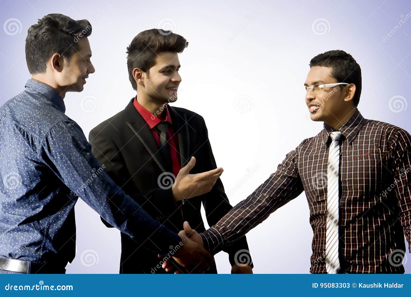 Indian Employees Working Together Stock Image - Image of street ...