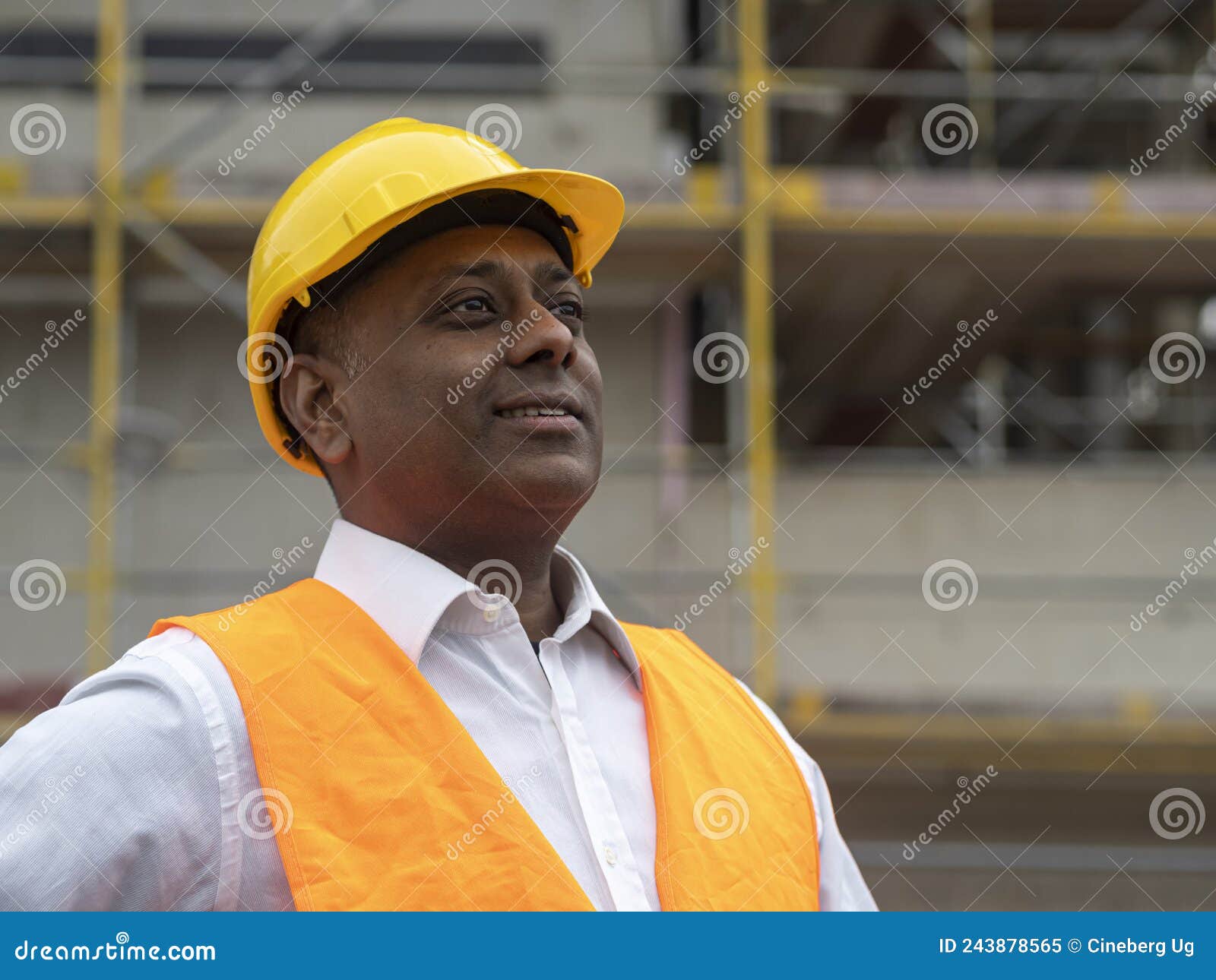 Indian construction worker stock image. Image of adult - 243878565