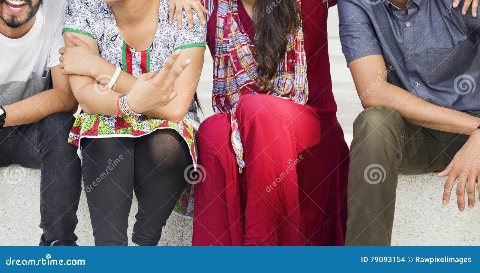 Indian Ethnicity Friendship Togetherness Concept Stock Photo - Image of ...