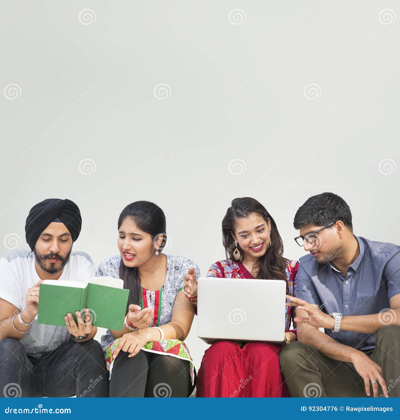Indian Ethnicity Middle Eastern Asian Community Concept Stock Photo ...